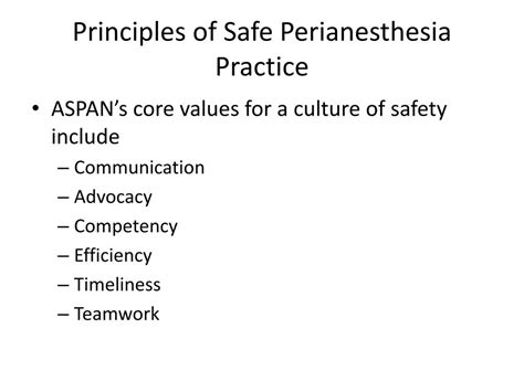 Ppt Aspan Standards And Practice Recommendations Update Powerpoint Presentation Id 2987543