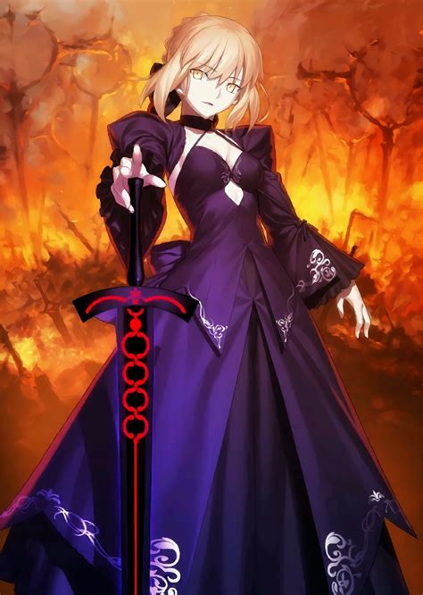 Artoria Pendragon And Saber Alter Fate And 2 More Drawn By Takeuchi