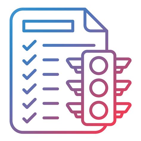 Project Progress Line Gradient Icon 18722220 Vector Art At Vecteezy