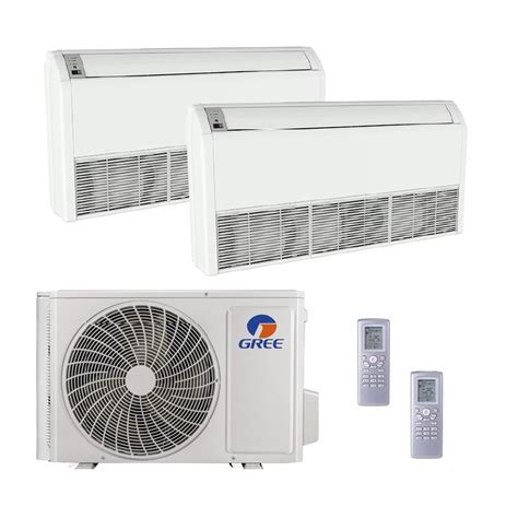 Gree All Match 18000 Btu 21 Seer2 Dual Zone Floorceiling Mount Mini