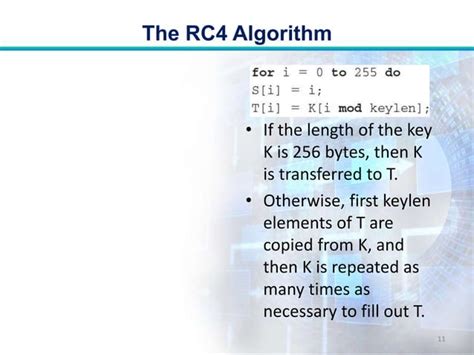 Topic20 The Rc4 Algorithmpptx Information And Network Security