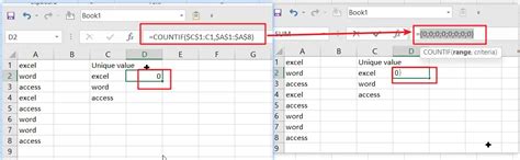 Excel Extract Unique Items For Dynamic Data Validation Drop Down List Catalog Library