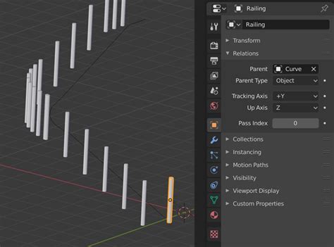 modifiers - How can i make the railing follow the curve on these stairs? - Blender Stack Exchange