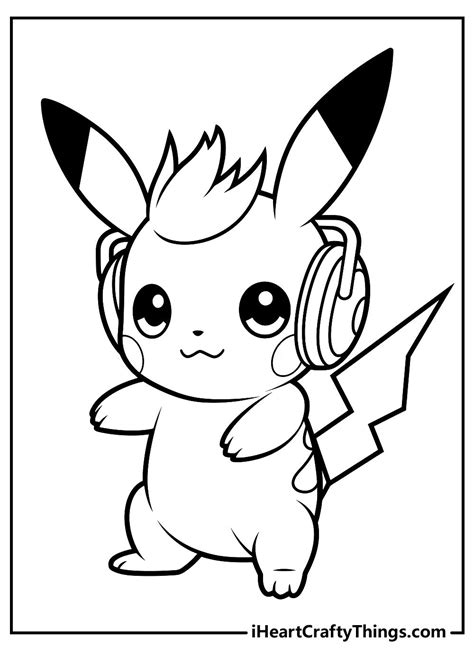 Pikachu Coloring Pages Artofit