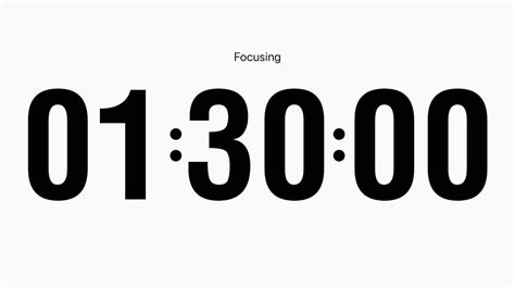 1 Hour 30 Minutes Countdown Timer And Alarm Flip Clock Youtube