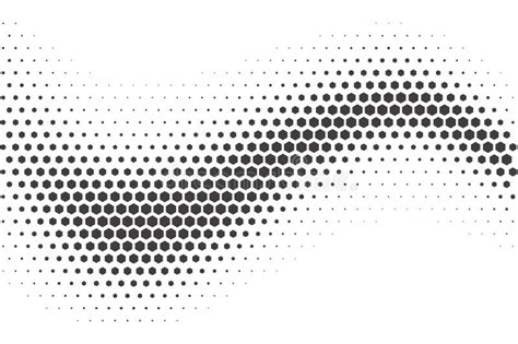 Halftone Hexagon Pattern Gradient Stock Illustrations 4 748 Halftone Hexagon Pattern Gradient