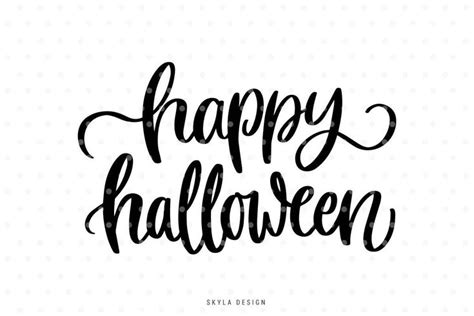 Happy Halloween Svg Cut Files Fall Svg Halloween Svg Files Svg