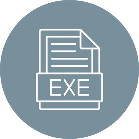 Exe Generic Color Fill Icon