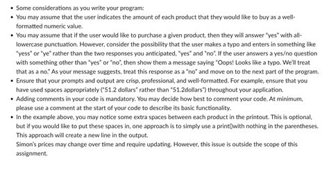Solved HARDWARE SHOP CHECKOUT Your Assignment Is To Create A Chegg