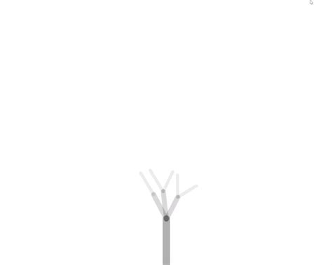 trees generated using a program i made in processing r generative