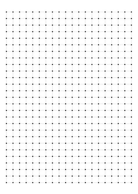 free printable dot grid paper templates grid paper printable