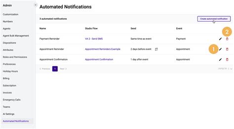 automated notifications overview knowledge base