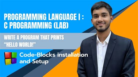 1 1 print hello world how to install and setup code blocks cs