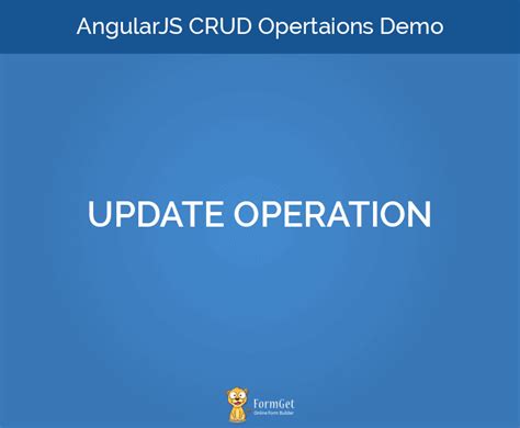 Angularjs Crud Example Using Mysqli Database Formget