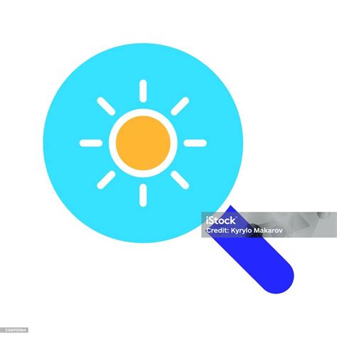 자외선 차단 세트 아이콘입니다 돋보기 태양 자외선 자외선 차단제 스킨 케어 태양 안전 건강 자외선 차단 스킨 케어 제품 피부과