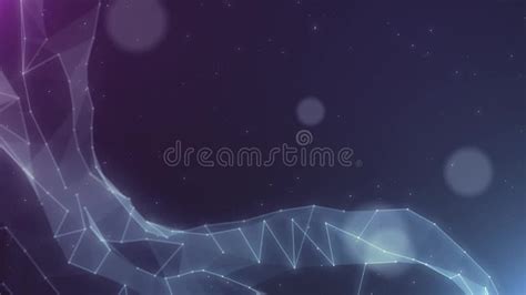 Plexus Abstract Network White Technology Science Background Loop Stock Video Video Of Glamour