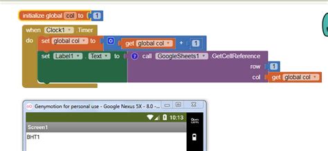 Built In Google Sheets Component For App Inventor Open Source Development MIT App Inventor