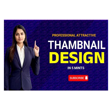 Blue Youtube Thumbnail Background Design Online Editable Csc Designer