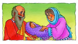 Isaac Born To Abraham And Sarah Religious Art