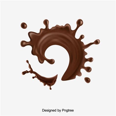 만화간단한스타일자유형예술초콜릿창의그래픽화보디자인컬러디저트장식원소 Restaurant Menu Template Menu Restaurant