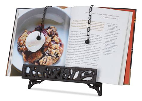 Grove Cookbook Stand Iron Urban Barn