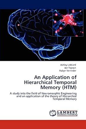 Buy An Application Of Hierarchical Temporal Memory HTM Book Online At Low Prices In India An