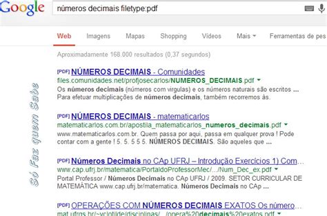 Aprenda a procurar no Google Dicas para uma pesquisa mais eficiente Só Faz Quem Sabe
