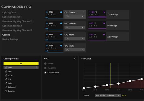 Why Are Commander Pro Custom Curves Broken In Icue Any Fixes 0 Rpm Rcorsair