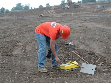 Soil Aggregate Testing Lab Field