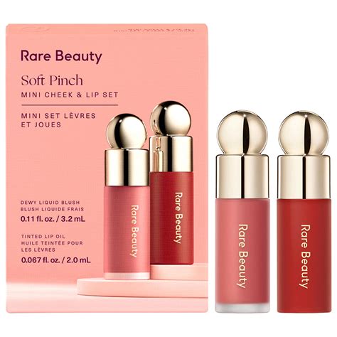 Mini Soft Pinch Liquid Blush and Lip Oil Set - Rare Beauty by Selena G ...