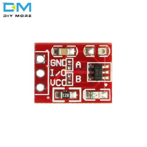10Pcs TTP223 Touch Key Switch Module Board Touching Button Self Locking No Locking Capacitive