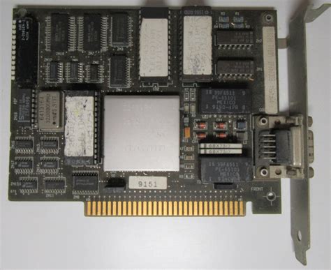 Ibm 16 4 Short Isa Token Ring Adapter Peripheral Computing History
