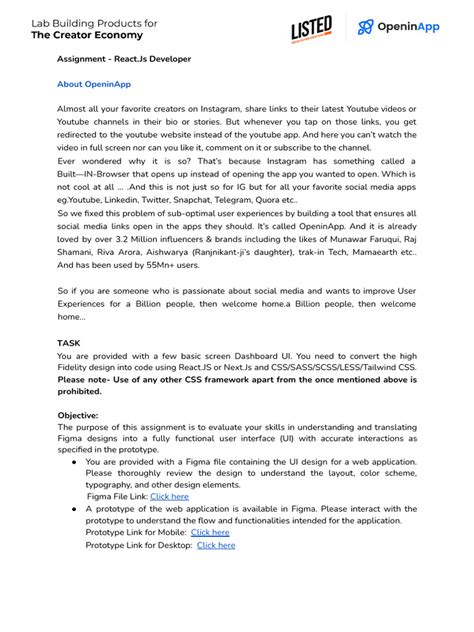 Reactjs Assignment Pdf World Wide Web Internet And Web