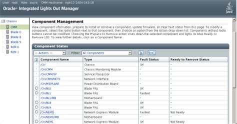 How To Verify Installation With The Cmm Ilom Web Interface Sun Blade 6000 Virtualized Multi