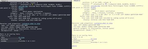 Two Mintty Instances Display The Same Char With Different Lookfont