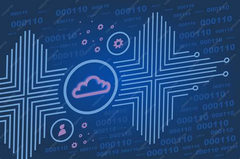 Premium Vector Network Solutions Server Cloud Storage Industrial Information Technology