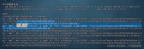 在linux环境中安装redis并加入布隆过滤器 redis 布隆过滤器插件 linux 单机编译安装 csdn博客