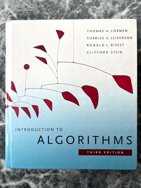 【原文書】introduction To Algorithms 3版 Thomas H Cormen 書籍、休閒與玩具 書本及雜誌