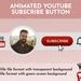 Custom Animated Youtube Subscribe Button Overlay Animation For Youtube Channel ANIMATED