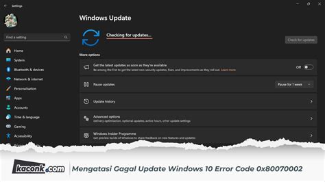 Fix Error Code 0x80070002 Update Windows 10