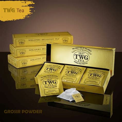 Jual Twg Tea 1837 Teh Twg Original Teh Singapore Twg Teabag Twg Tea Sachet Twg Classic Tea Time