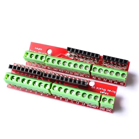 Расширительная плата клеммы SIMPLE ROBOT MW Screw Shield V2 | AliExpress