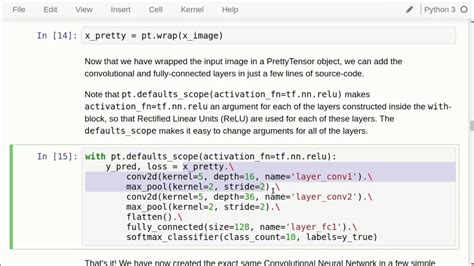 Tensorflow Tutorial 03 Pretty Tensor Youtube
