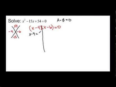 Zero Product Property Definition Examples Expii