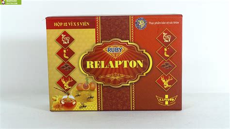 Ruby Relaptonsâm Ruby Relapton Hộp 60 Viêntăng Cường đề Kháng Nhà