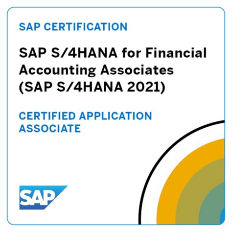Sap Certified Application Associate Sap S4hana For Financial Accounting Associates Sap S