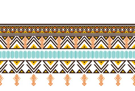 기하학적 민족 동양 Ikat 배경 카펫 벽지 의류 포장 바틱 직물 벡터 일러스트 레이 션을위한 원활한 패턴 전통 디자인 자수 스타일 0명에 대한 스톡 벡터 아트 및 기타