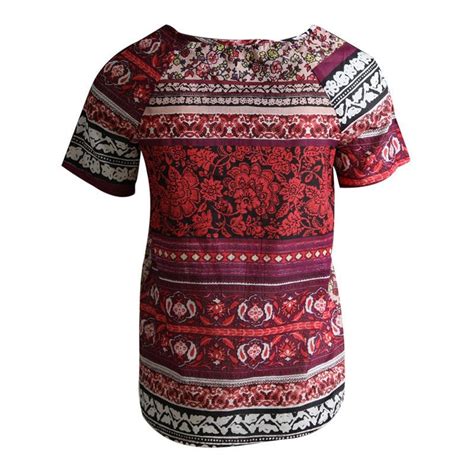 Mixed Floral Print Cotton Top The Hippy Clothing Co