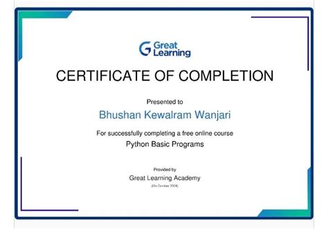 Python Coding Learningjourney Greatlearningacademy Programming Techskills Bhushan Wanjari