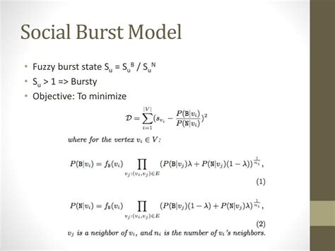Ppt Bursty Subgraphs In Social Network Powerpoint Presentation Free Download Id2092696